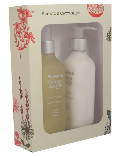 Set bath & body para relajación Schatz & Cattani Spa 2 piezas 2