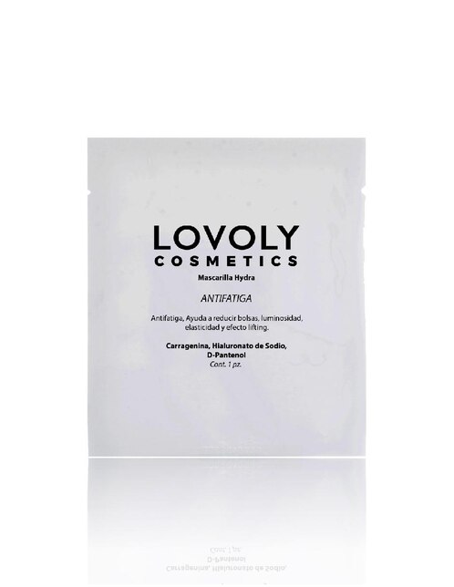Mascarilla facial Hydrogel Lovoly Cosmetics anti fatiga 1