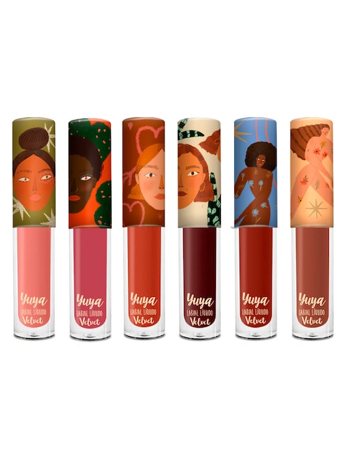 Labial semi mate Yuya Velvet 1