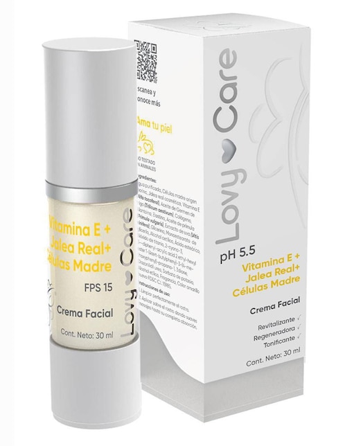 Set de crema facial recomendada para regenerar de día y noche Lovy Care ...