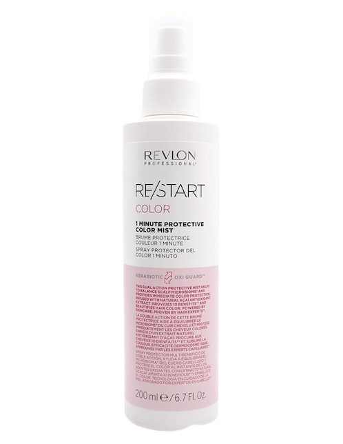 Spray para cabello todo tipo Restart Protective Color Mist Revlon ...