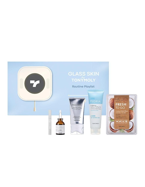Kit tratamiento Facial Kit Glass Skin hidratante Tony Moly 1