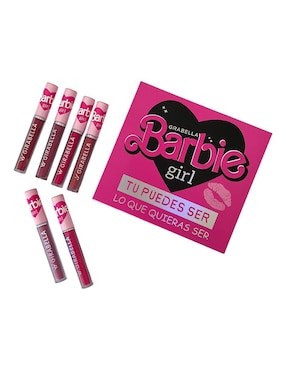 Set de labiales mate Likëpink Barbie